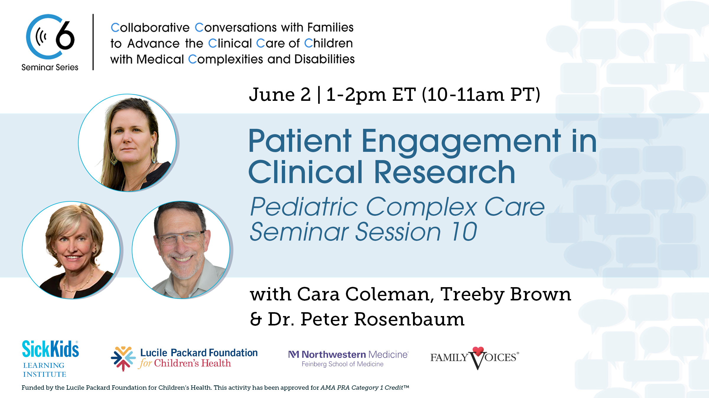 Pediatric Complex Care Seminar Session 10: Patient Engagement in ...