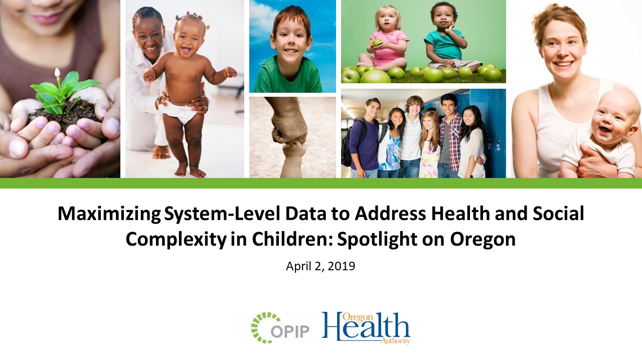 Maximizing System-Level Data to Address Health and Social Complexity in ...