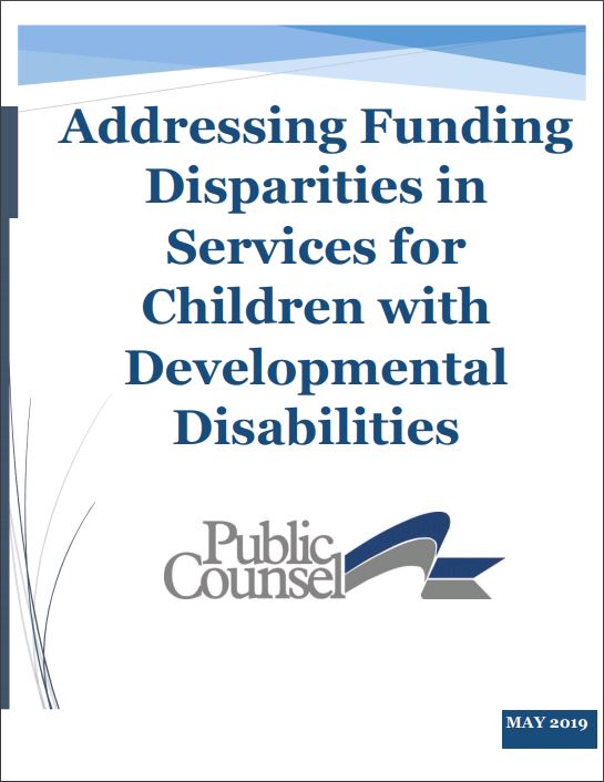 Addressing Funding Disparities in Services for Children with ...