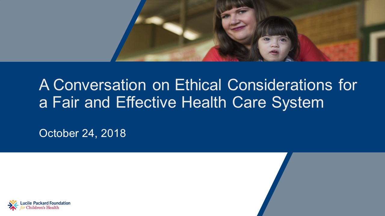 A Conversation on Ethical Considerations for a Fair and Effective ...